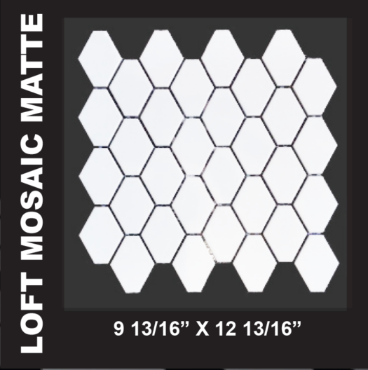 Black and White - Lint Tile