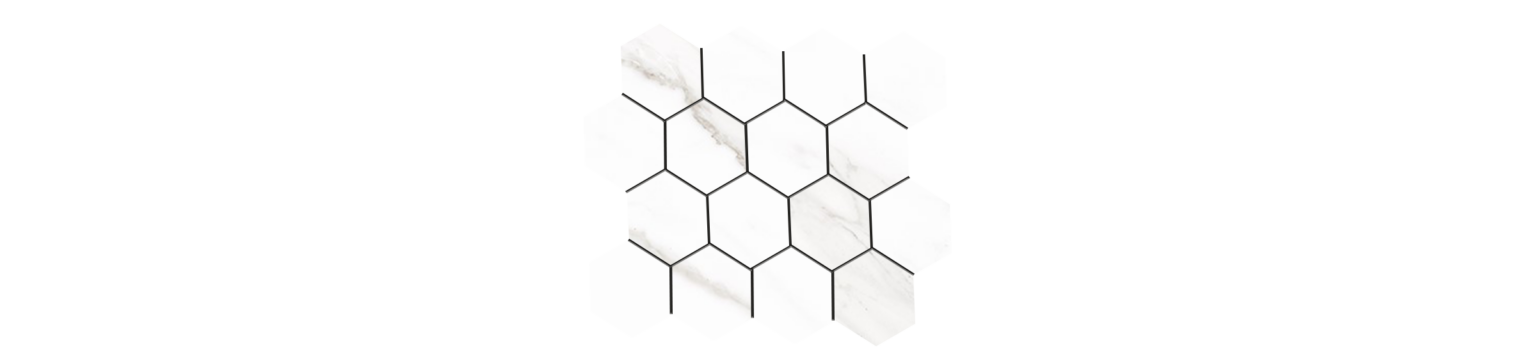 Sherron Matte and Polished Porcelain Interprets Silver and Gold Marble ...