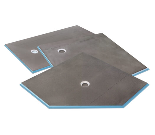 wedi® Primo® Shower Kit (Curb) & Bases - Lint Tile