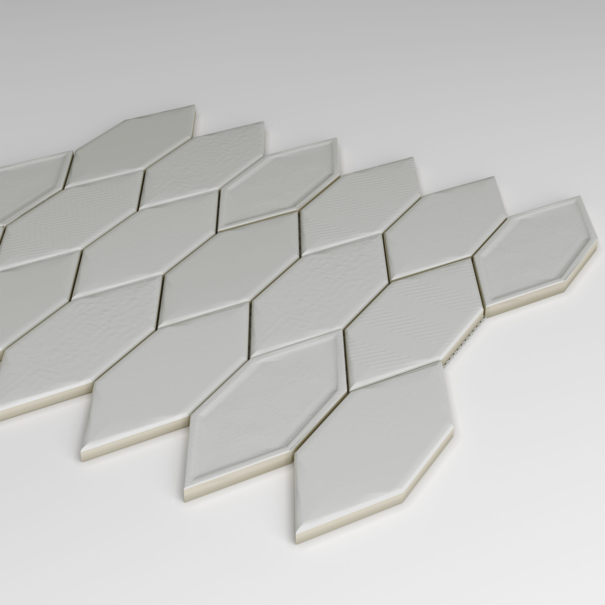 Ceramic Picket Mosaics - Lint Tile