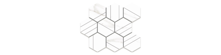 Sherron Matte and Polished Porcelain Interprets Silver and Gold Marble ...